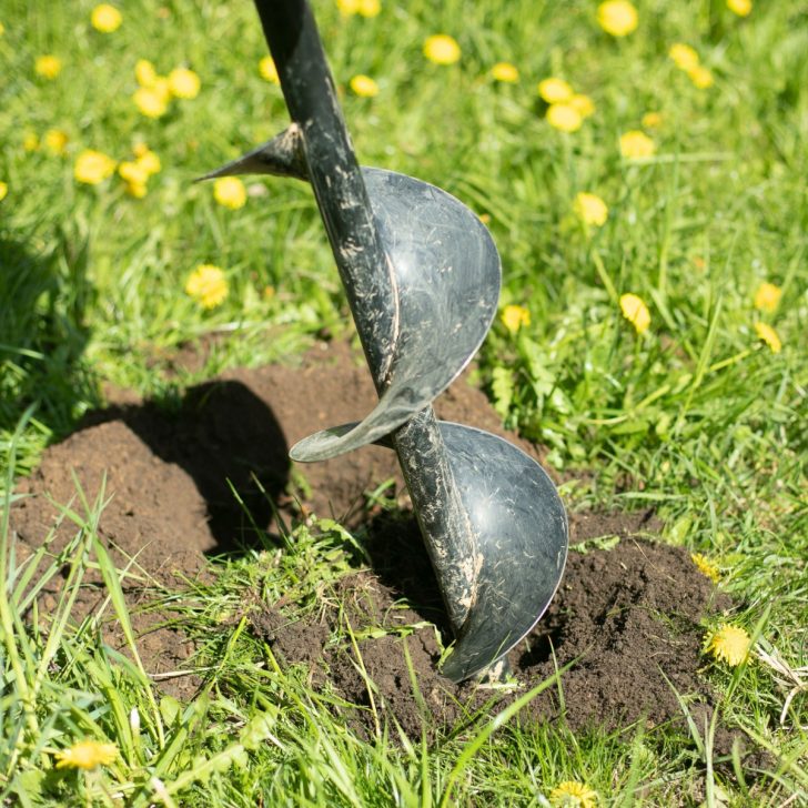 How To Use A Drill Auger Bit To Make Planting Easy This Year!